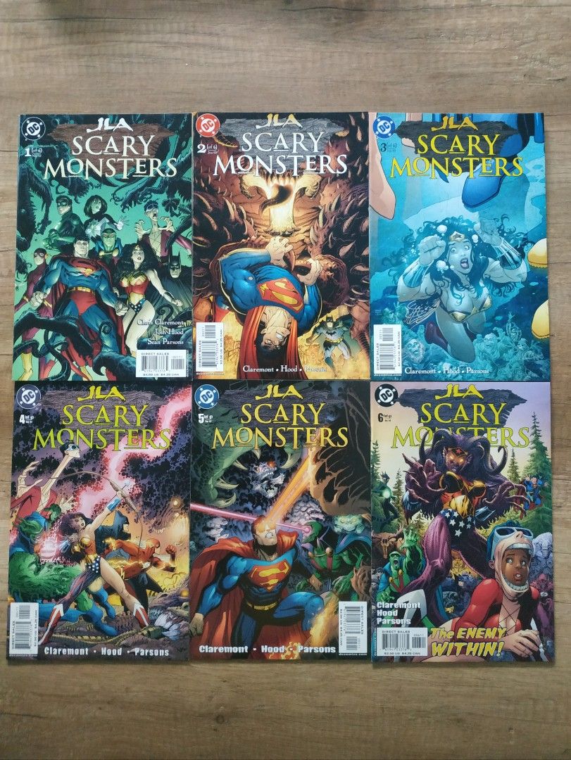 JLA Scary Monsters (2003) Comics Set, Hobbies & Toys, Books & Magazines ...