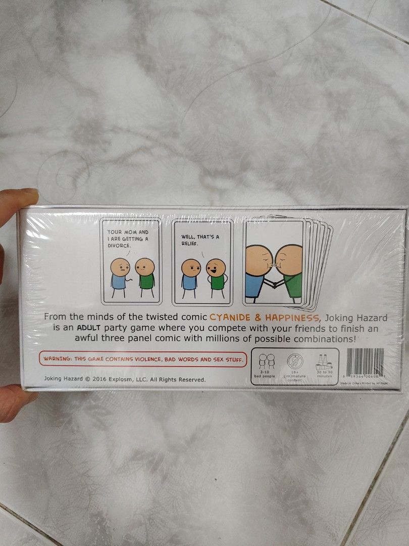Joking hazard card game, Hobbies & Toys, Toys & Games on Carousell