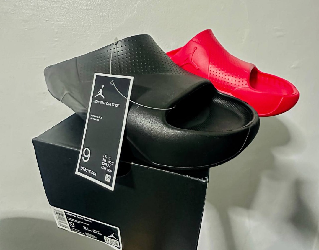 Jordan Post Slide Original, Men's Fashion, Footwear, Slippers & Slides ...
