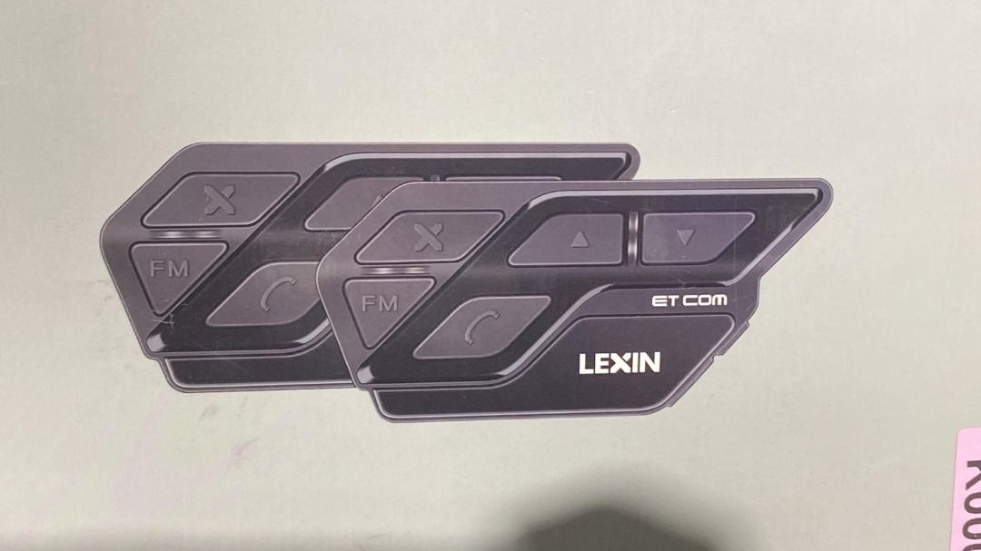 [K0009] LEXIN Motorcycle Bluetooth Headset, ET-COM Helmet Communication ...