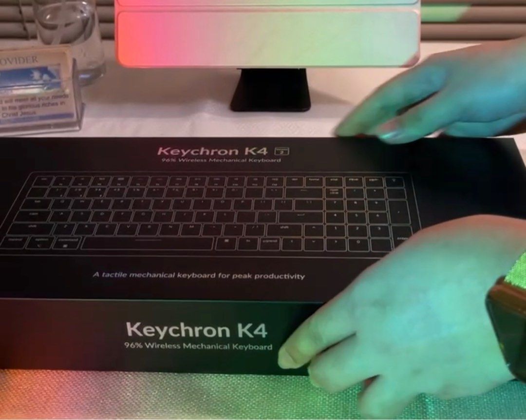 Keychron K4 Version 2 Wireless Mechanical Keyboard, Computers & Tech ...