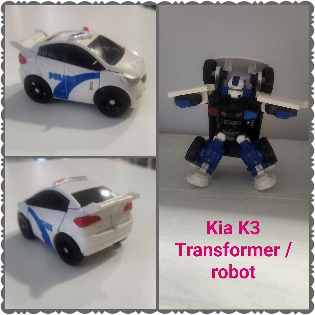 Kia K3 Transformer - robot Police car, Hobbies & Toys, Toys & Games on ...
