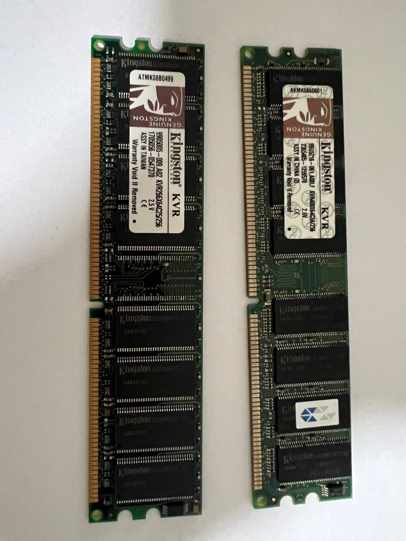 Kingston 256 Ram, Computers & Tech, Parts & Accessories, Computer Parts ...