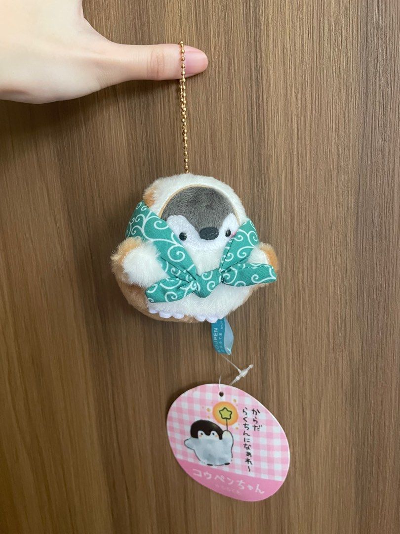 Koupenchan Penguin Keychain Plush, Hobbies & Toys, Toys & Games on ...