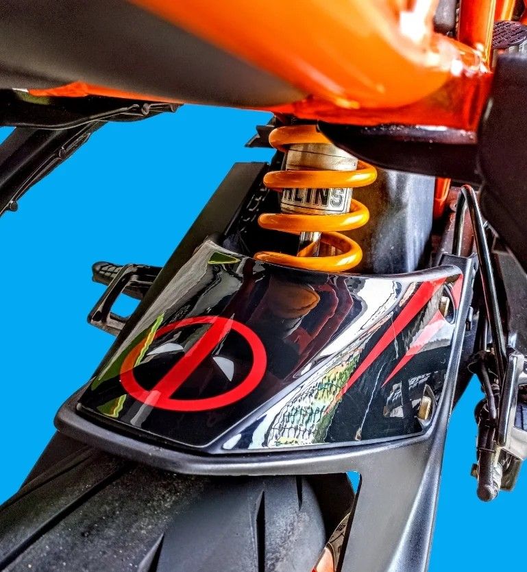 KTM RC200 Decal Kit + Installation, Motorcycles, Motorcycle Accessories ...