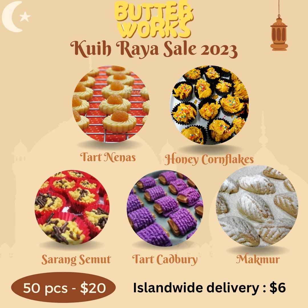 Kuih Raya Sale 2023, Food & Drinks, Homemade Bakes on Carousell
