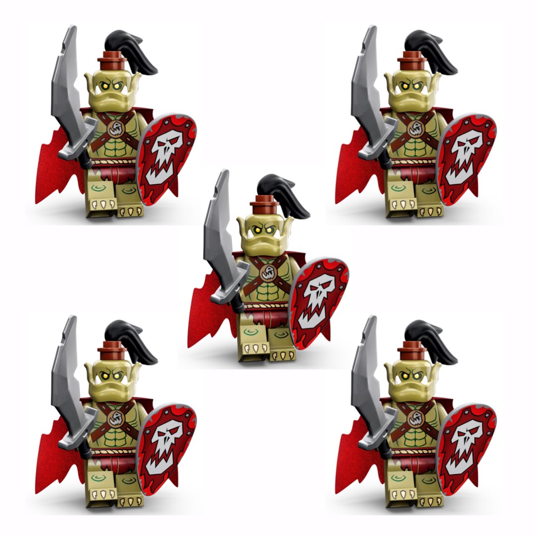 LEGO 71037 Minifigures Series 24: Orc x 5 Bundle, Hobbies & Toys, Toys & Games on Carousell