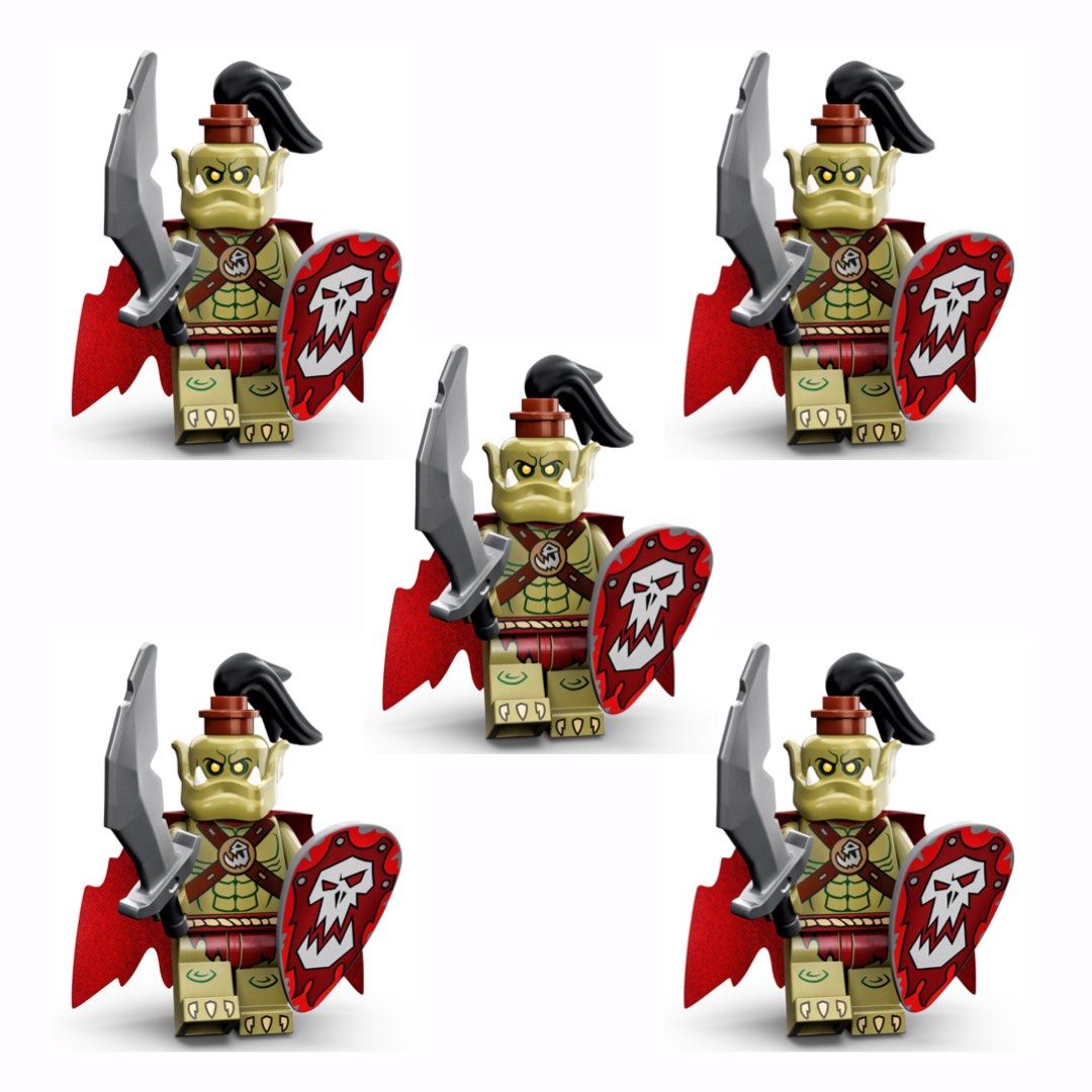 LEGO 71037 Minifigures Series 24: Orc x 5 Bundle, Hobbies & Toys, Toys ...