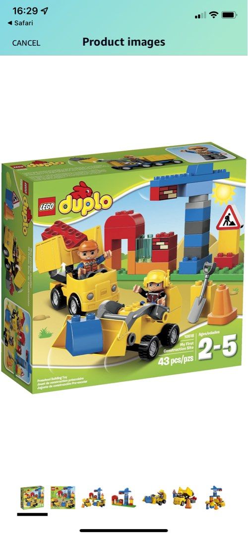 Lego Duplo My first construction set, Hobbies & Toys, Toys & Games on ...