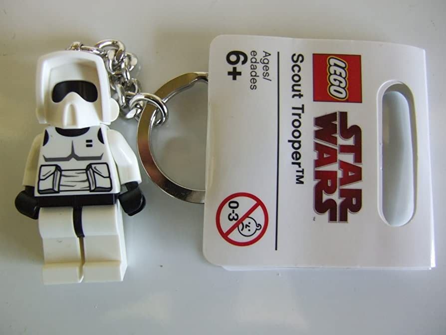 LEGO STAR WARS Scout Trooper Key Chain, 興趣及遊戲, 玩具 & 遊戲類 - Carousell