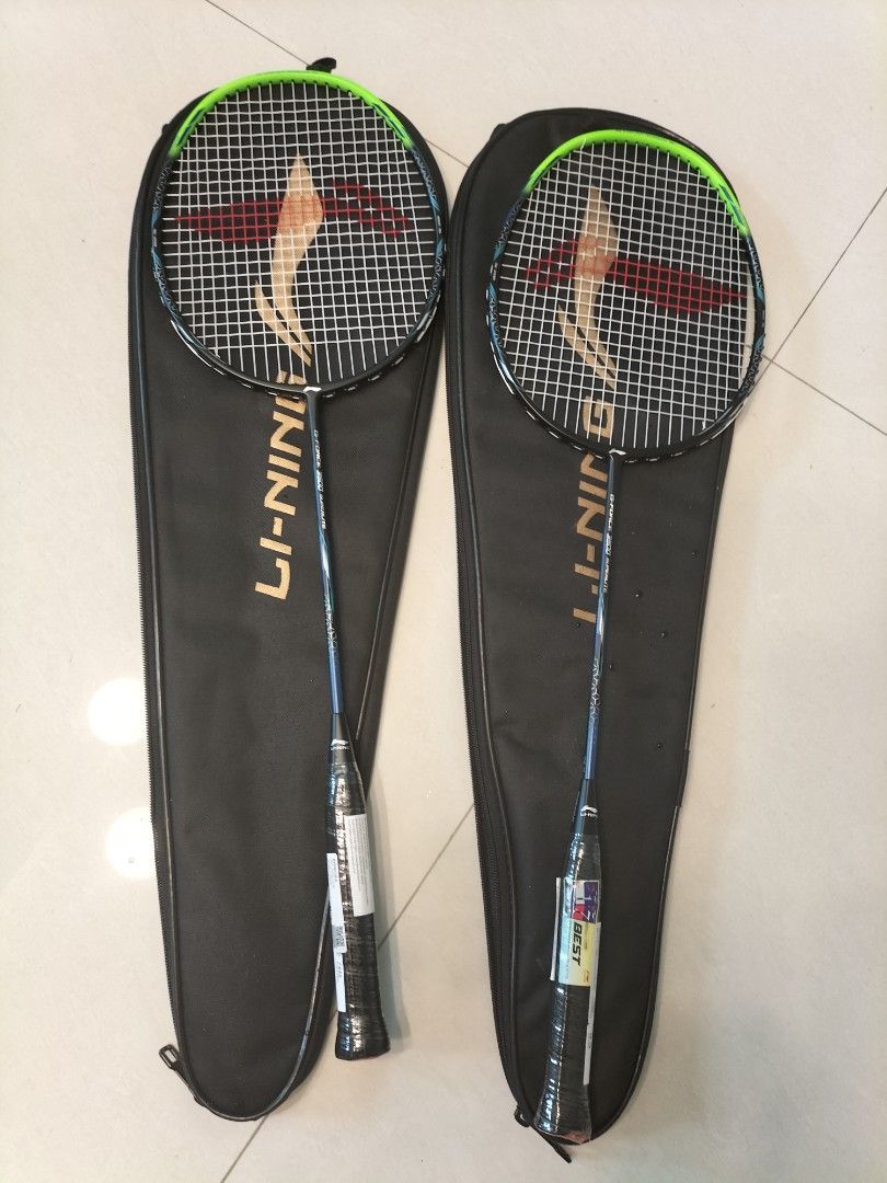 Li Ning G Force 3500 Superlite Badminton Racket, Sports Equipment ...