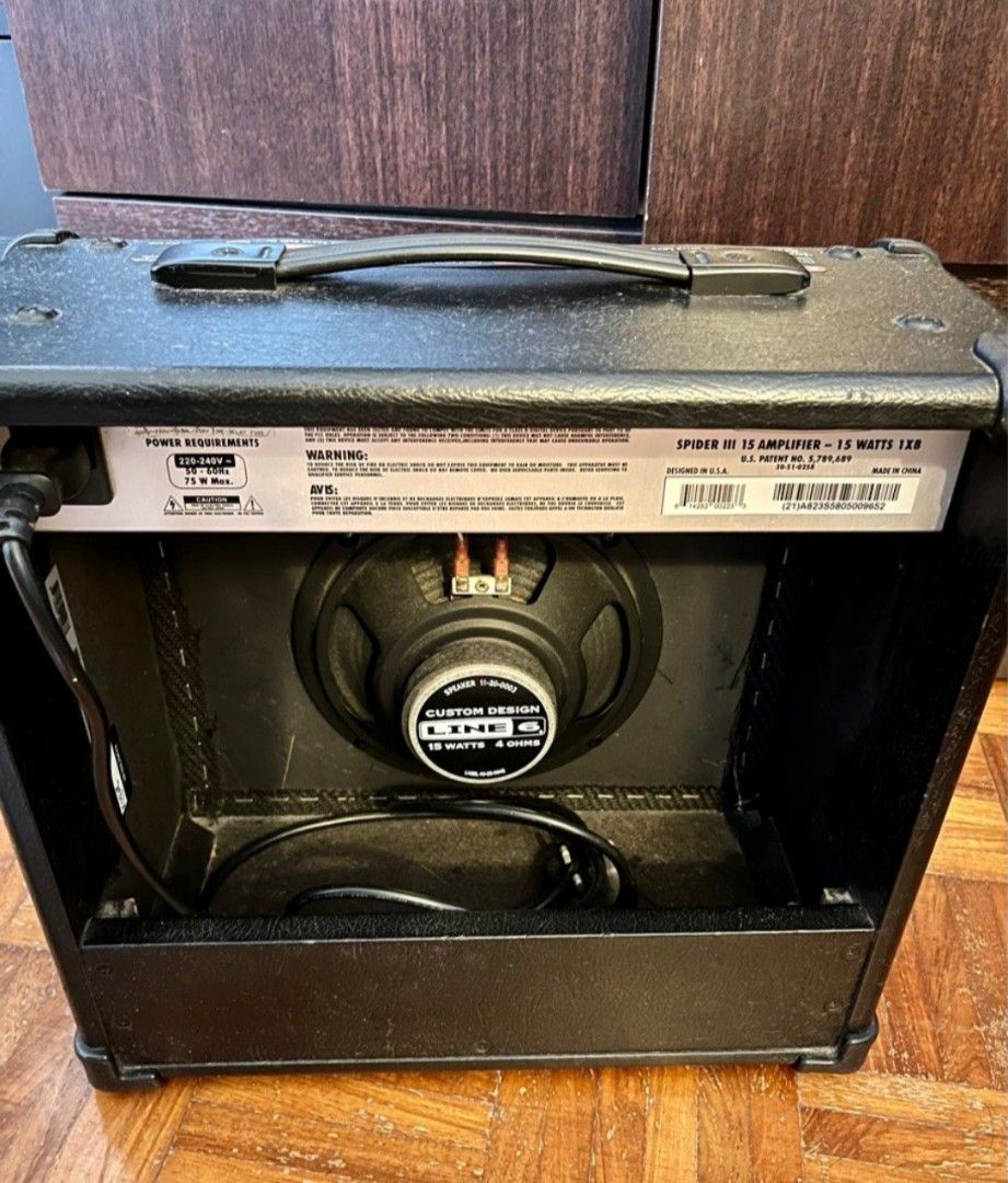 Line 6 Spider III 15W Guitar Amplifier, Audio, Soundbars, Speakers ...