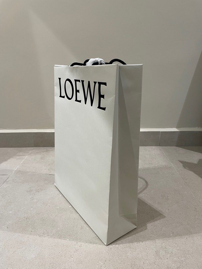 LOEWE paper bag, Luxury, Accessories on Carousell