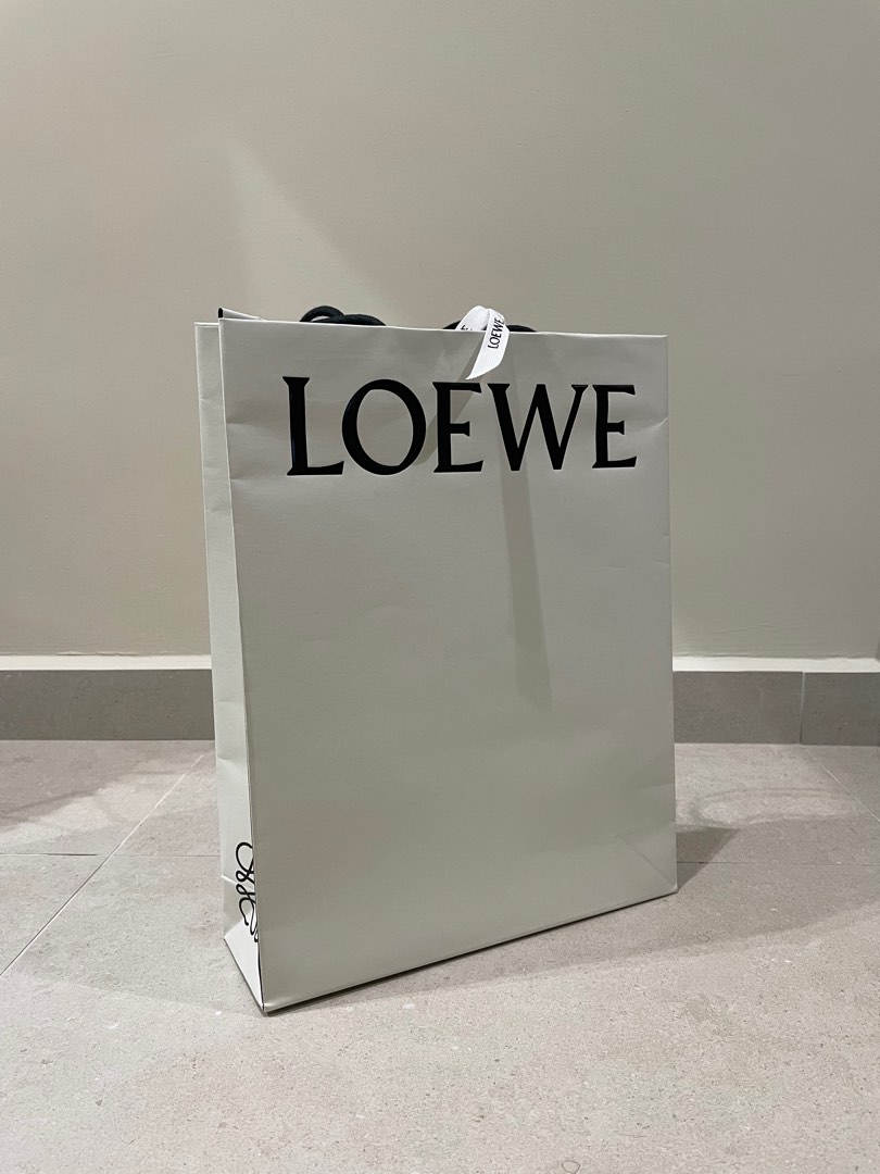 LOEWE paper bag, Luxury, Accessories on Carousell