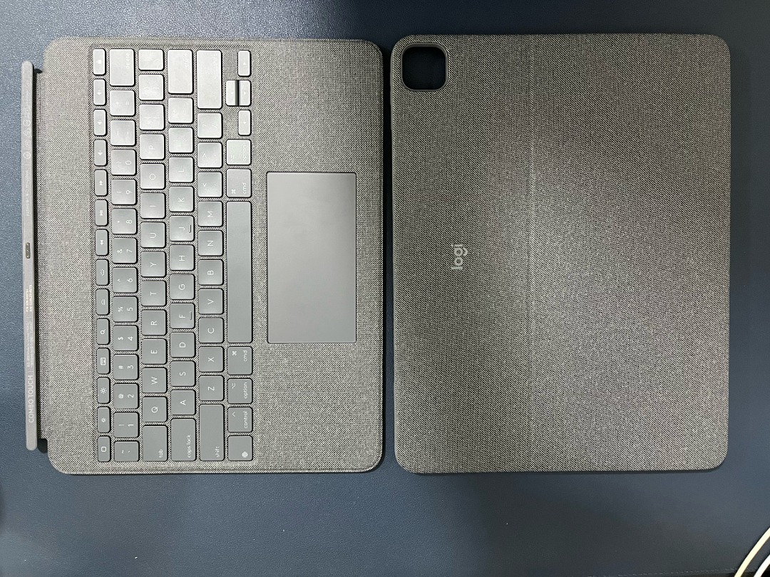 Logitech Combo Touch Keyboard Case with Trackpad for iPad Pro 12.9-inch ...