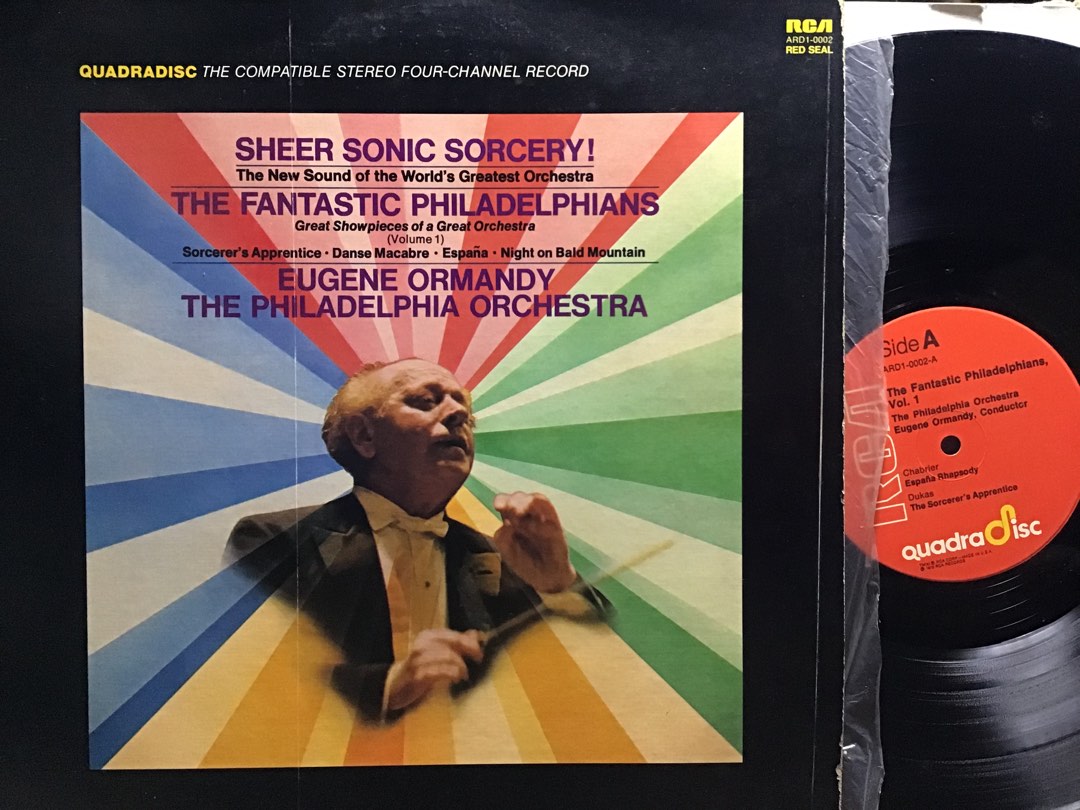 LP Eugene Ormandy - Philadelphia Orchestra OOP QUADRAPHONIC VINYL RECORD Anubis Classical ...