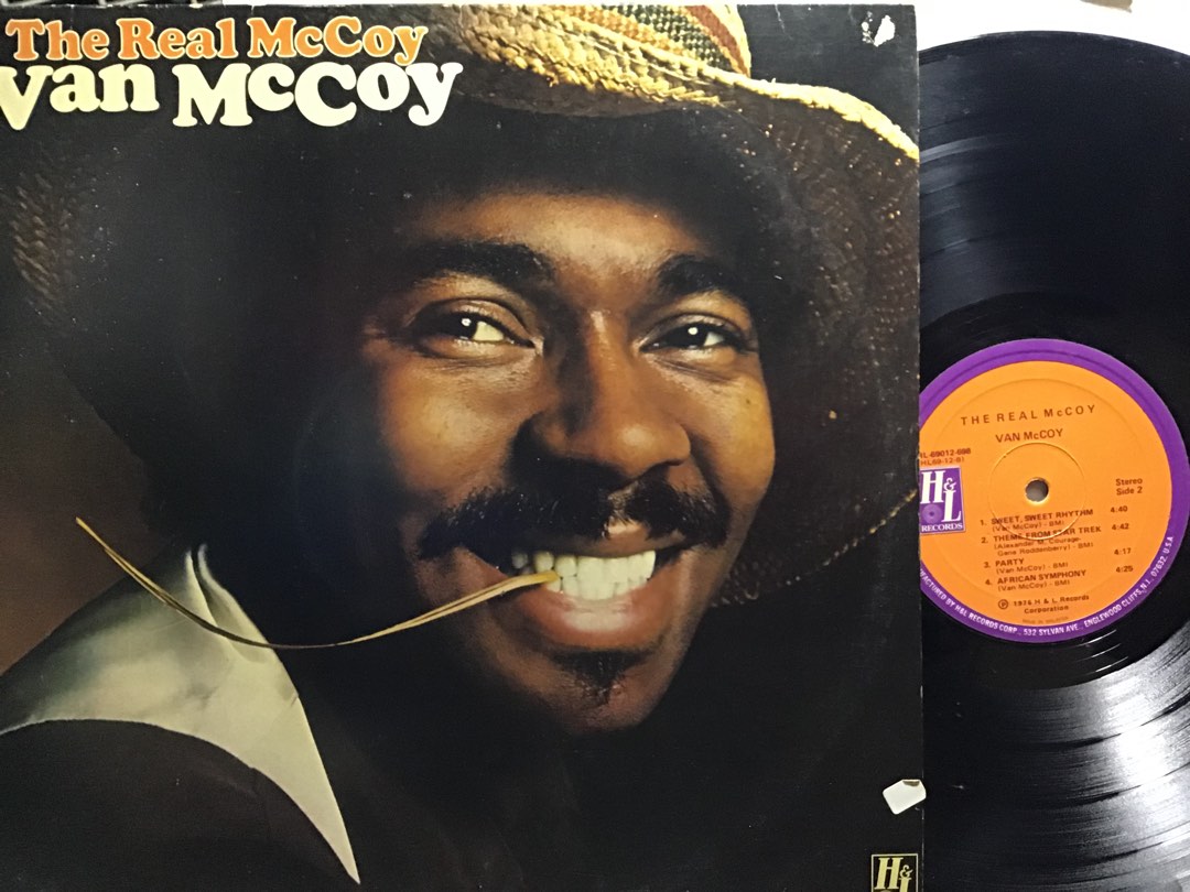 LP Van McCoy - The Real McCoy OOP VINYL RECORD Anubis Disco Soul Piring ...