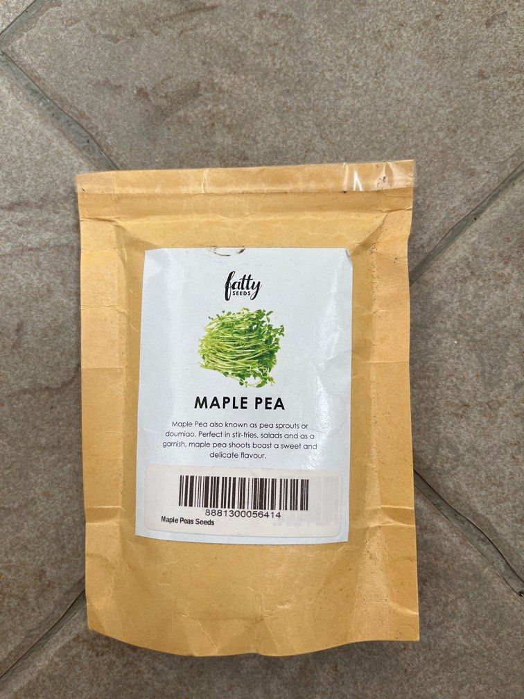 Maple pea seeds, Furniture & Home Living, Gardening, Plants & Seeds on ...