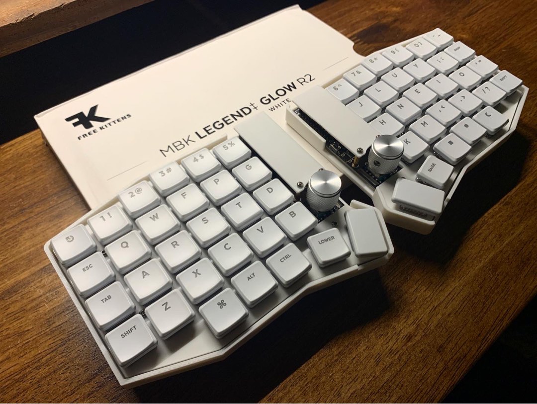 MBK Legend Glow R2 (White) Brand New Low Profile Choc v1 Keycap ...