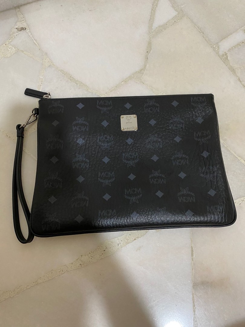 MCM clutch, Women's Fashion, Bags & Wallets, Clutches on Carousell