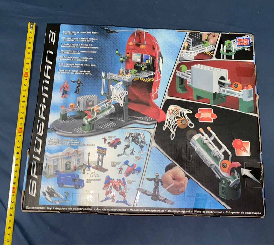 Mega bloks 2007 Spider-man 3 Spider-Man vs Venom ($70) & Secret Lab ...