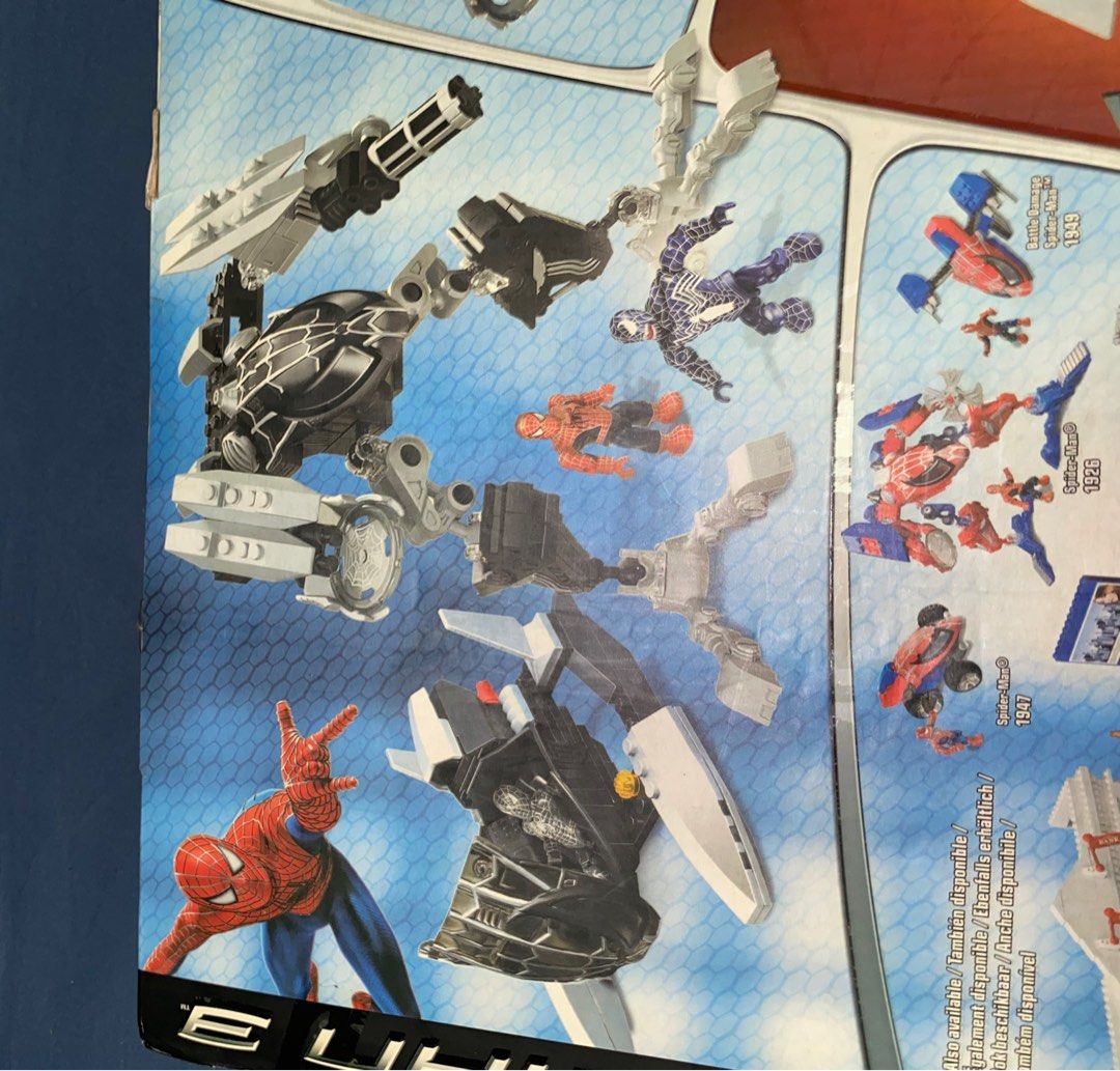 Mega bloks 2007 Spider-man 3 Spider-Man vs Venom ($70) & Secret Lab ...