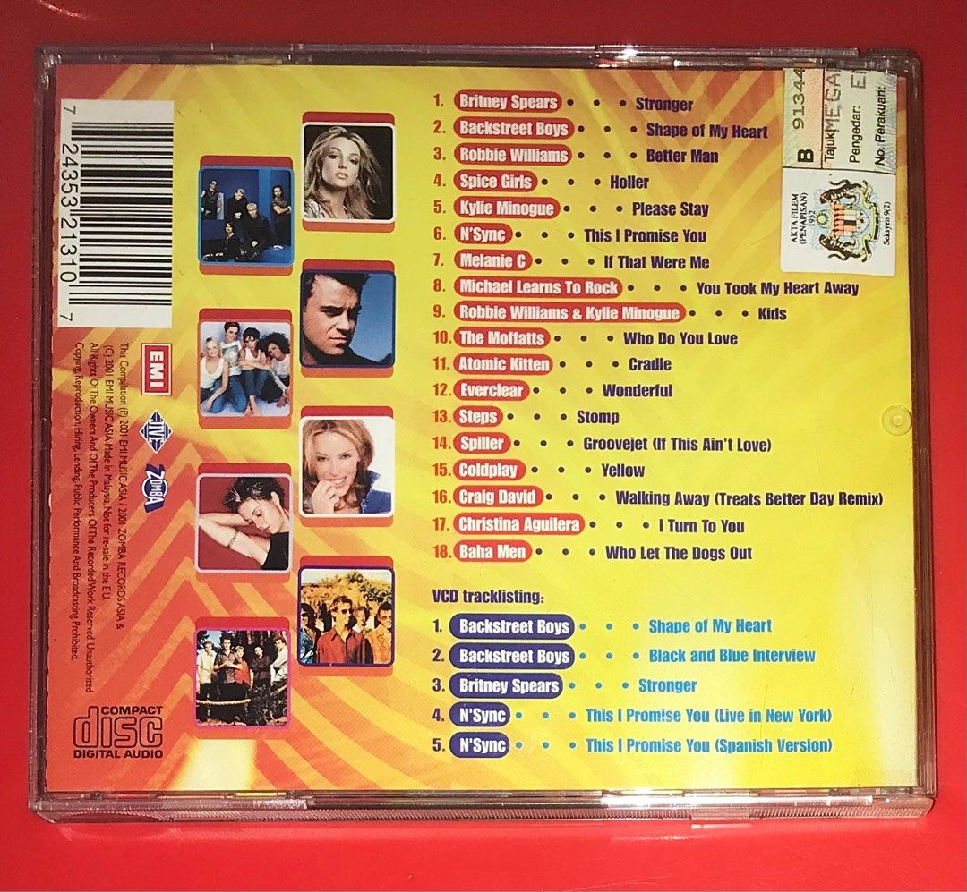 MEGAHIT 10 CD + VCD, Hobbies & Toys, Music & Media, CDs & DVDs on Carousell