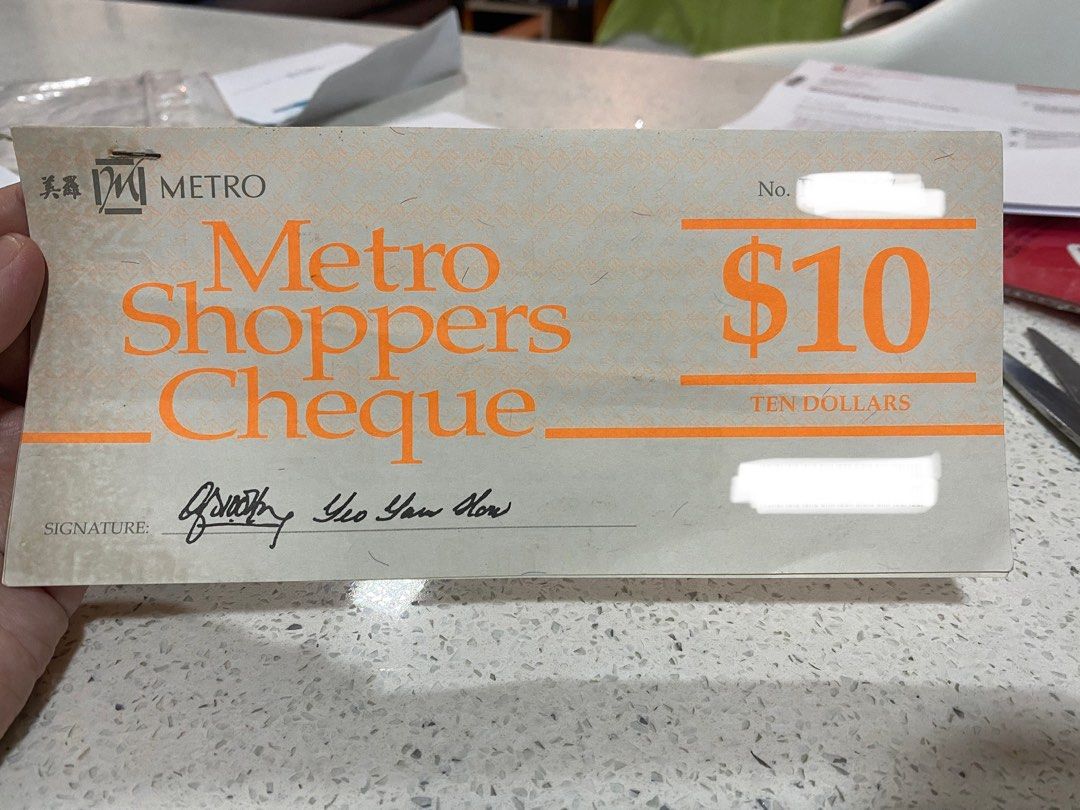 $20 Metro vouchers, Tickets & Vouchers, Vouchers on Carousell