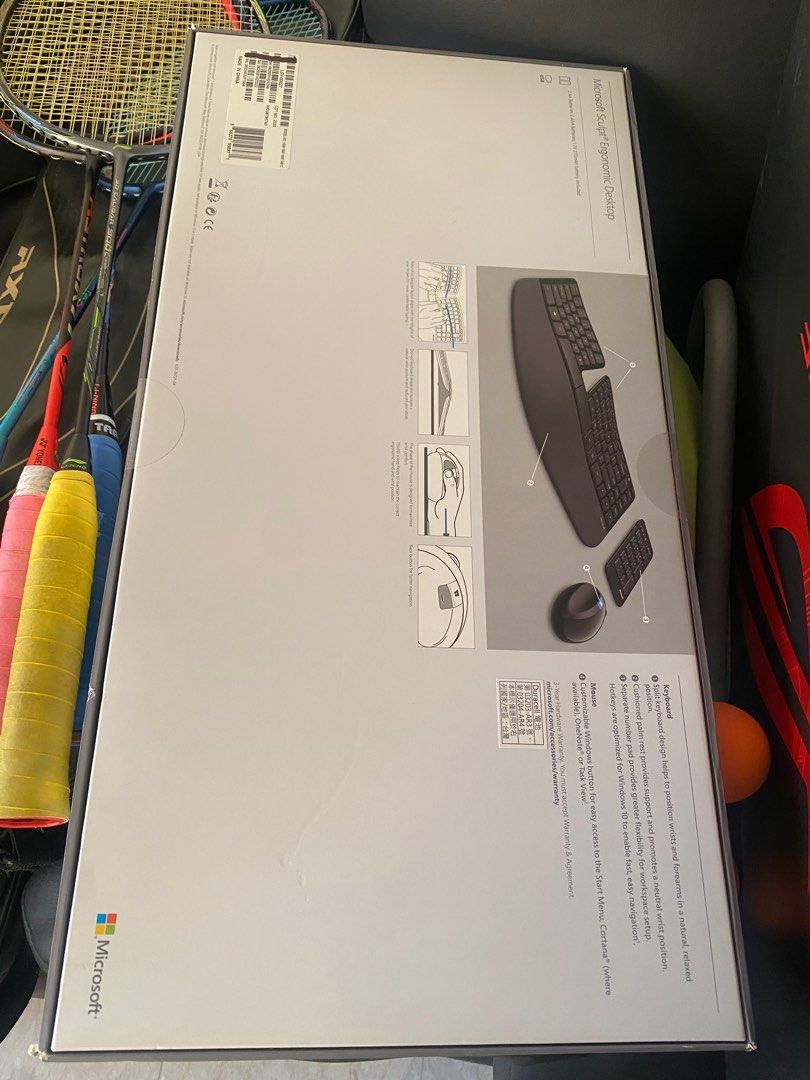 BN Microsoft Sculpt Ergonomic Desktop (Keyboard + Mouse), Computers ...