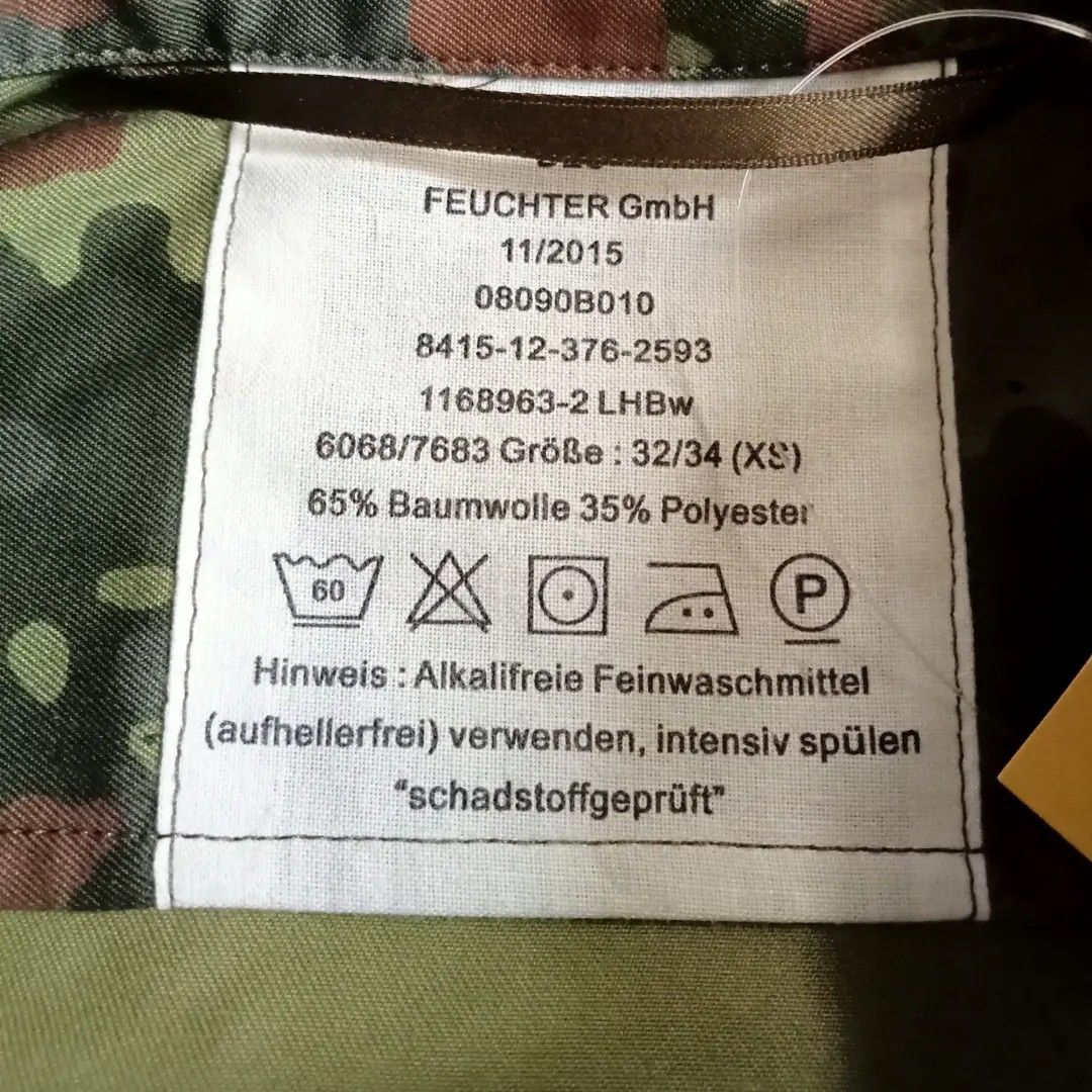 military bdu germany army, Fesyen Pria, Pakaian , Atasan di Carousell