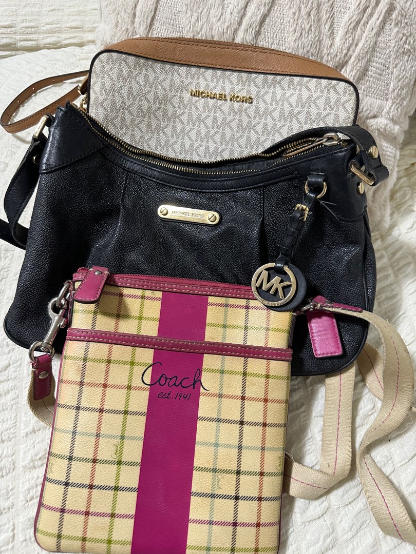 Authentic Mk and Coach bags - BUY 3 GET 3, Luxury, Bags & Wallets on ...