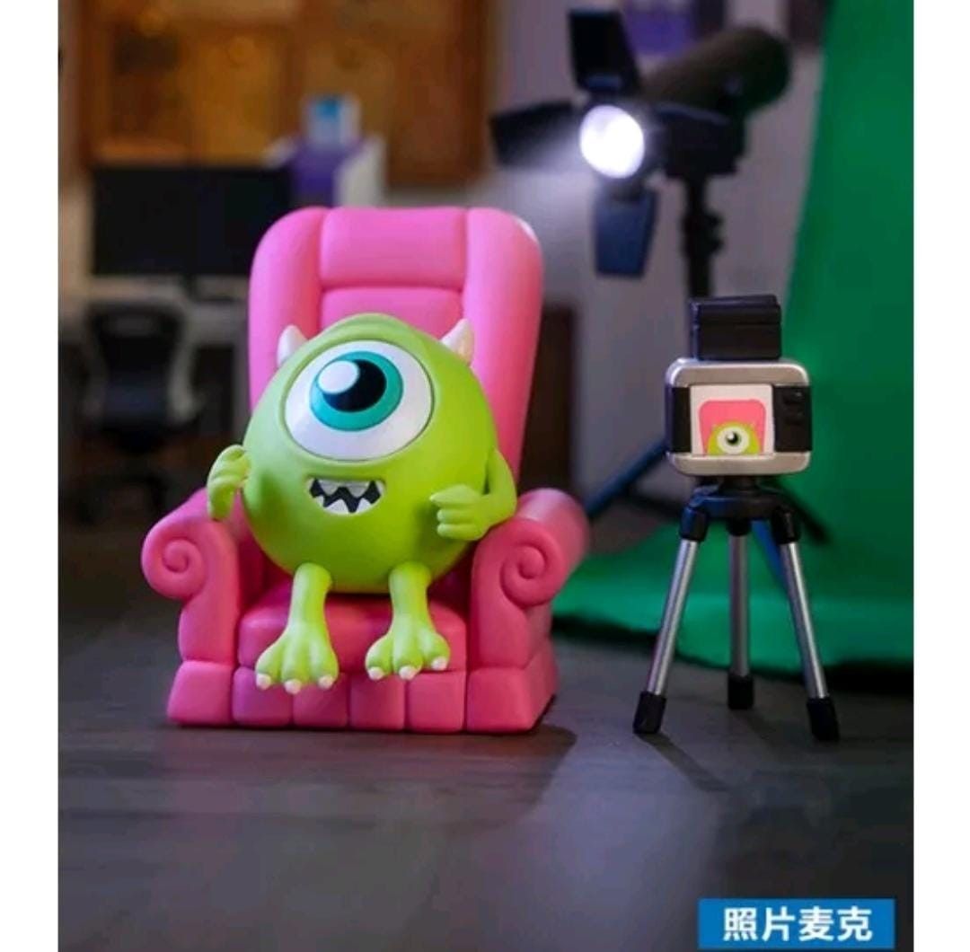 POP MART Monster Series - Photo Shoot Mike, Hobbies & Toys, Toys ...