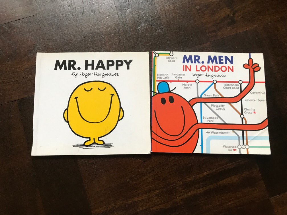 Mr Happy and Mr Men, Hobbies & Toys, Books & Magazines, Children's ...