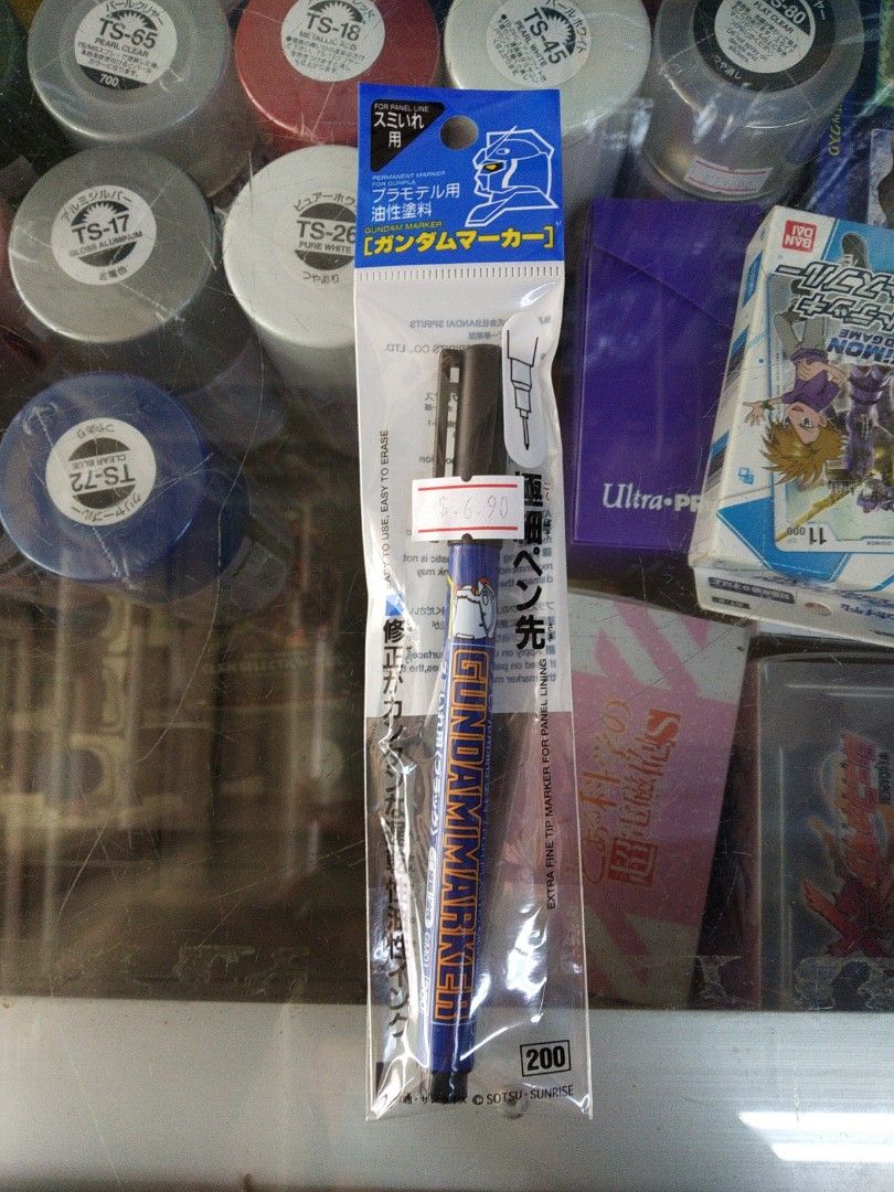 Mr Hobby GM01 Panel-line Black Gundam Marker, Hobbies & Toys ...
