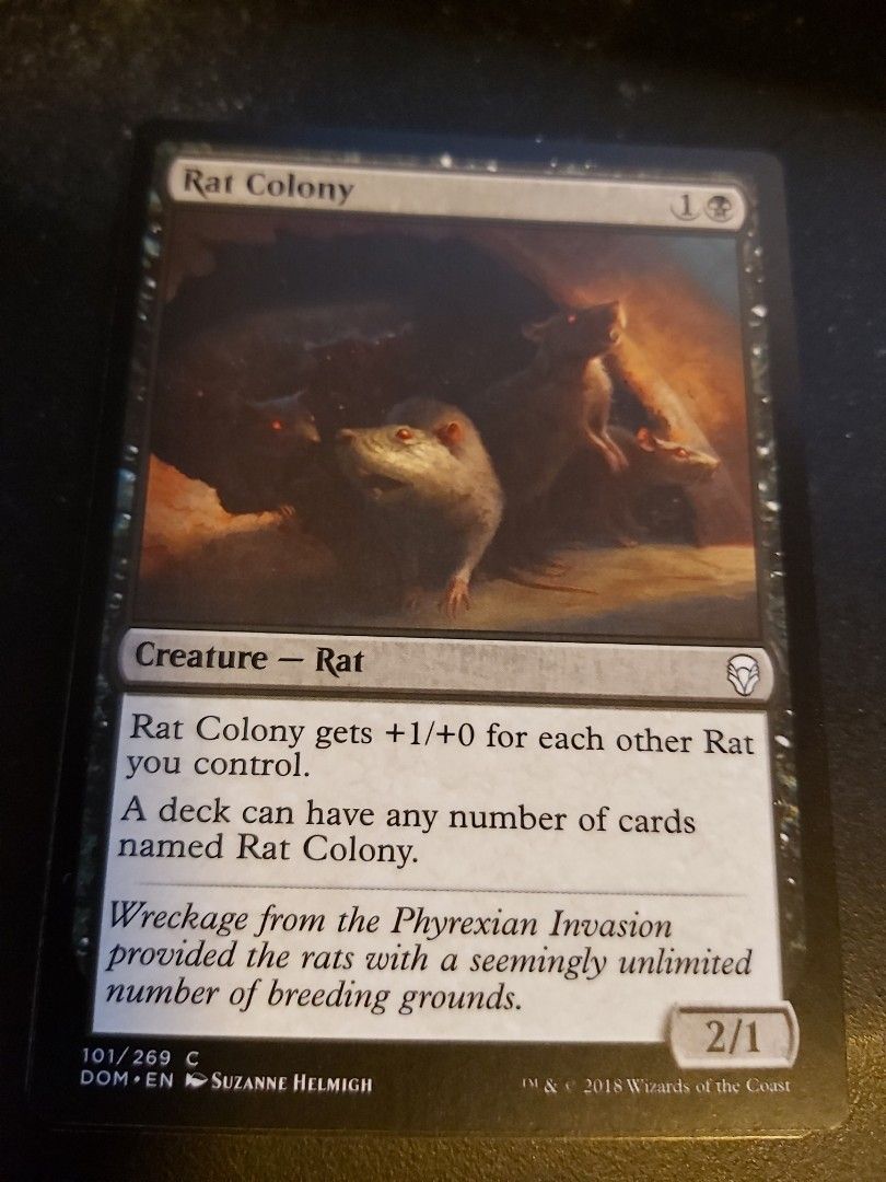 MTG MAGIC THE GATHERING RAT COLONY, Hobbies & Toys, Toys & Games on ...