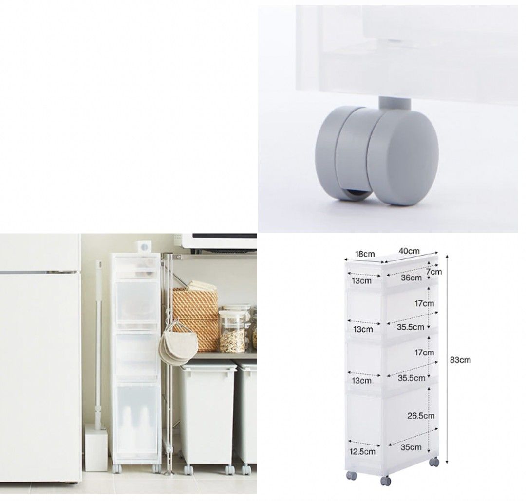 Muji drawer, Furniture & Home Living, Furniture, Shelves, Cabinets ...