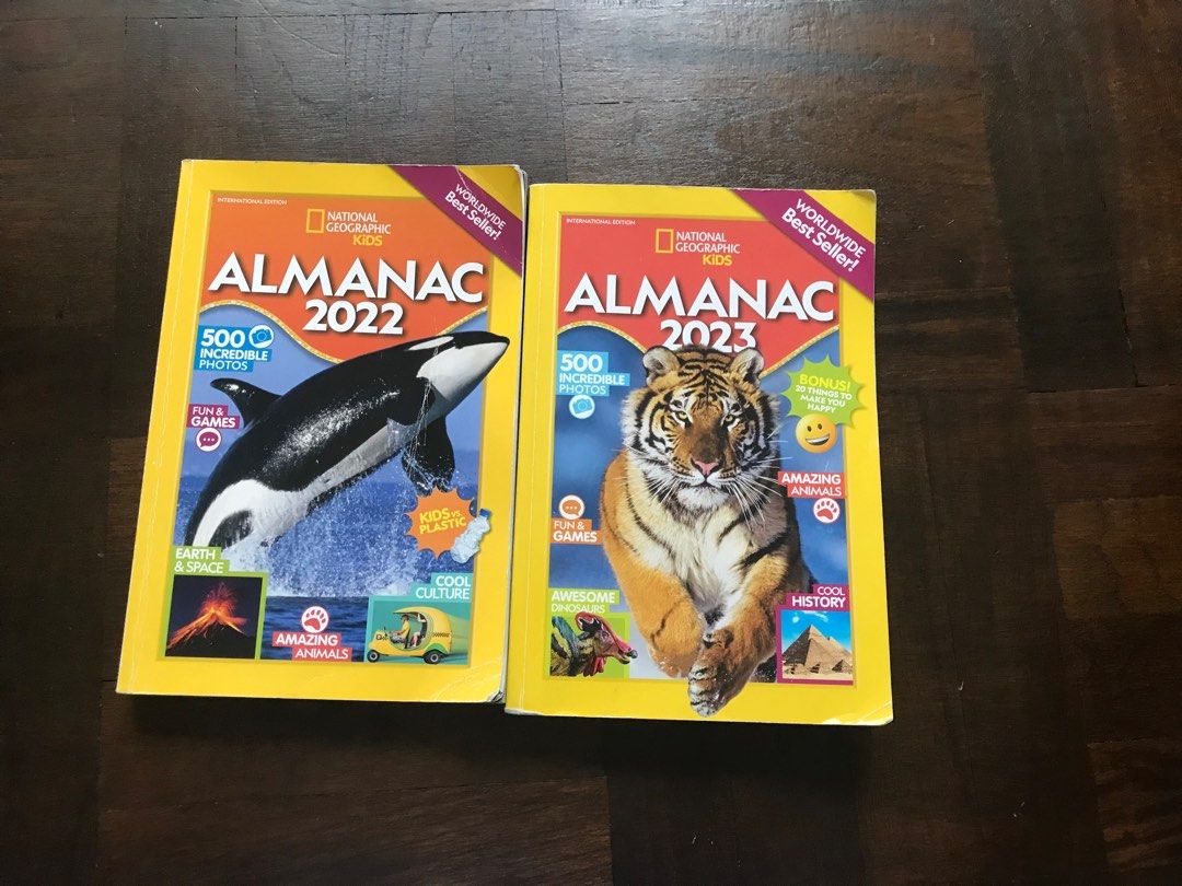 National Geographic Kids Almanac 2022 and 2023, Hobbies & Toys, Books ...