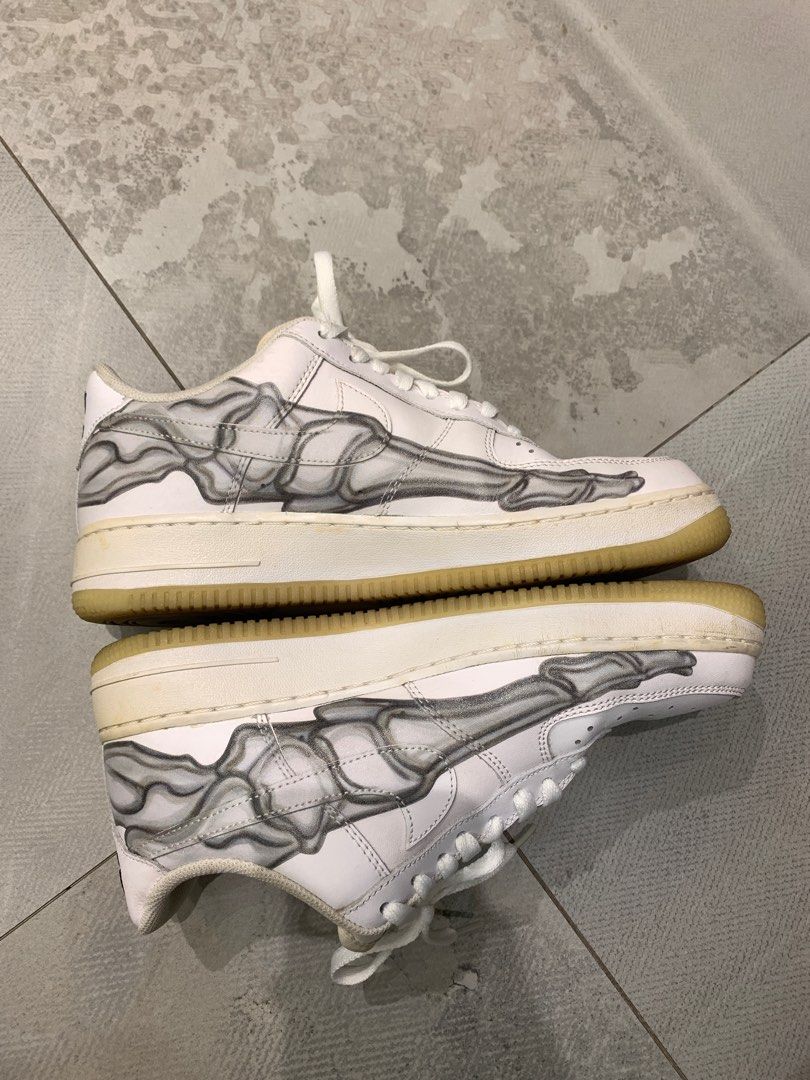 Nike Air Force 1(AF1) Skeleton, Men's Fashion, Footwear, Sneakers on ...