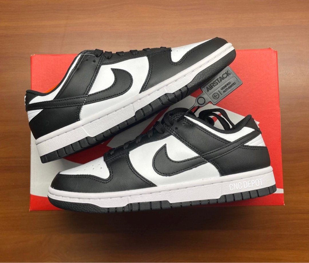 Nike Dunk Low Panda, Women's Fashion, Footwear, Sneakers on Carousell
