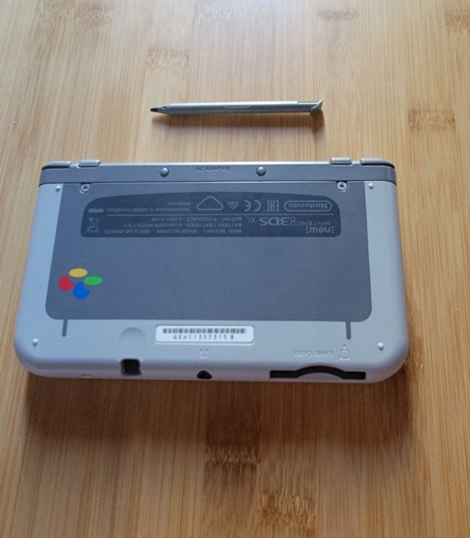 Nintendo 3DS XL SNES Edition Pal Version, Video Gaming, Video Game ...