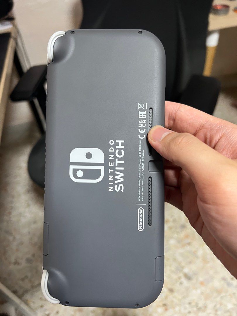 Nintendo switch lite black and pink, Video Gaming, Video Game Consoles ...