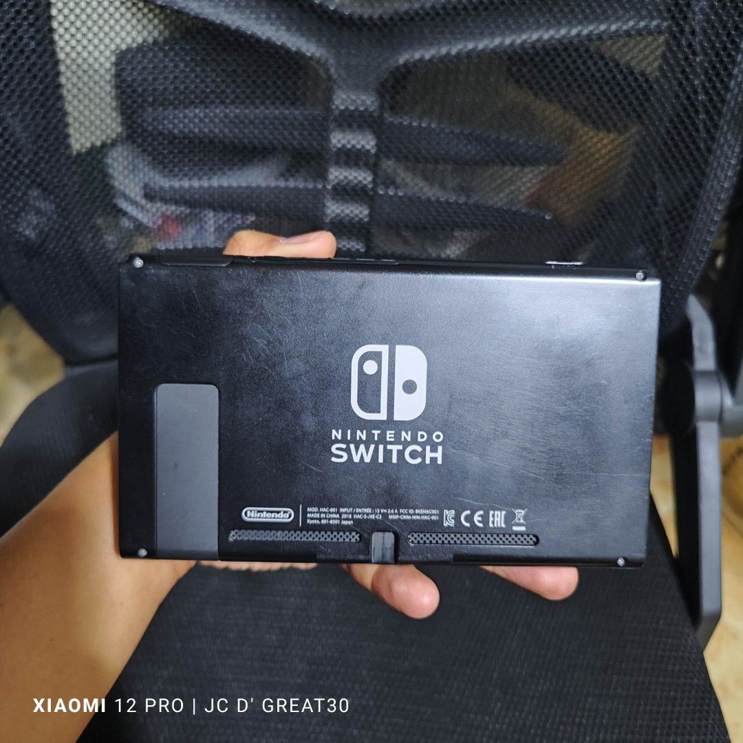 Nintendo switch v1 tablet only, Video Gaming, Video Game Consoles ...