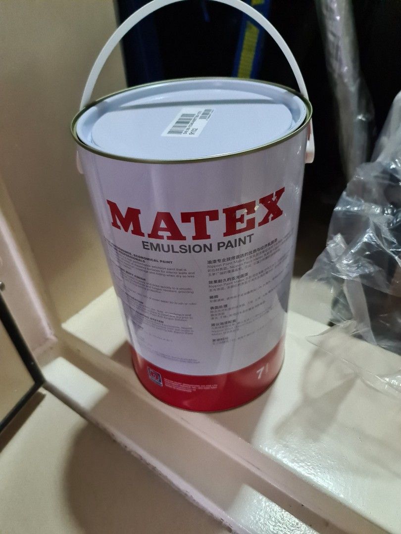 Nippon paint Matex white, Furniture & Home Living, Home Improvement & Organisation, Home ...