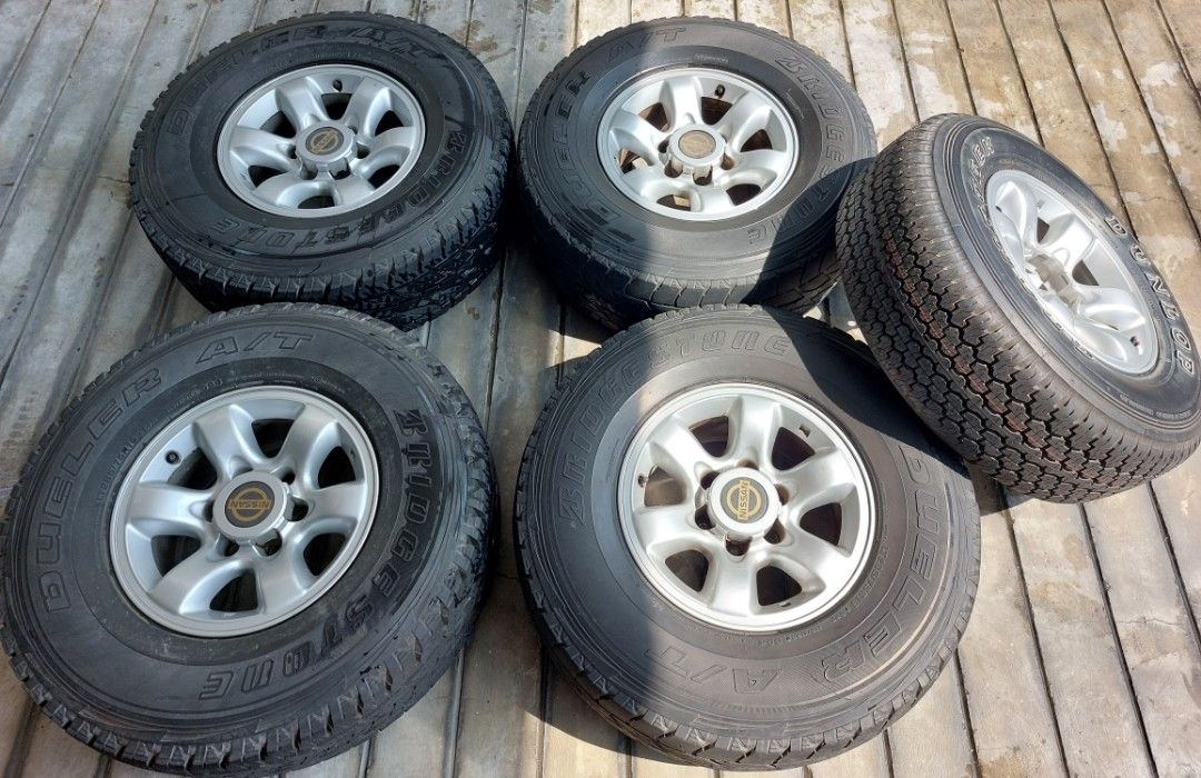 Nissan Patrol Mags, Car Parts & Accessories, Mags and Tires on Carousell