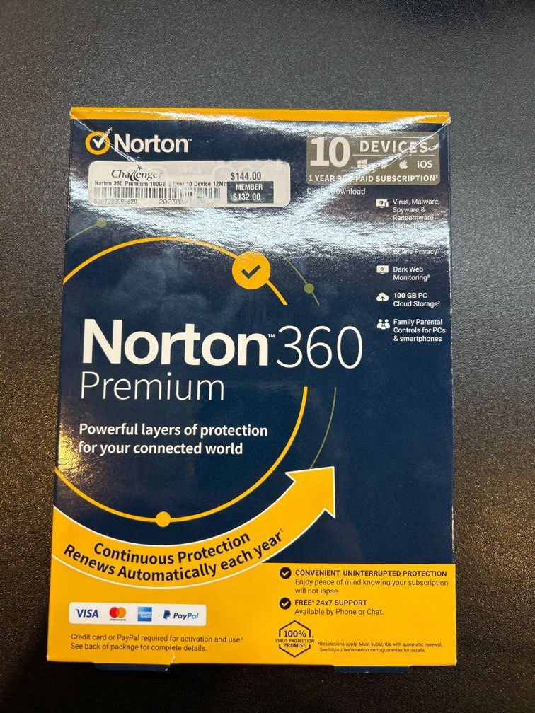 Norton 360 Premium, Computers & Tech, Parts & Accessories, Software on ...