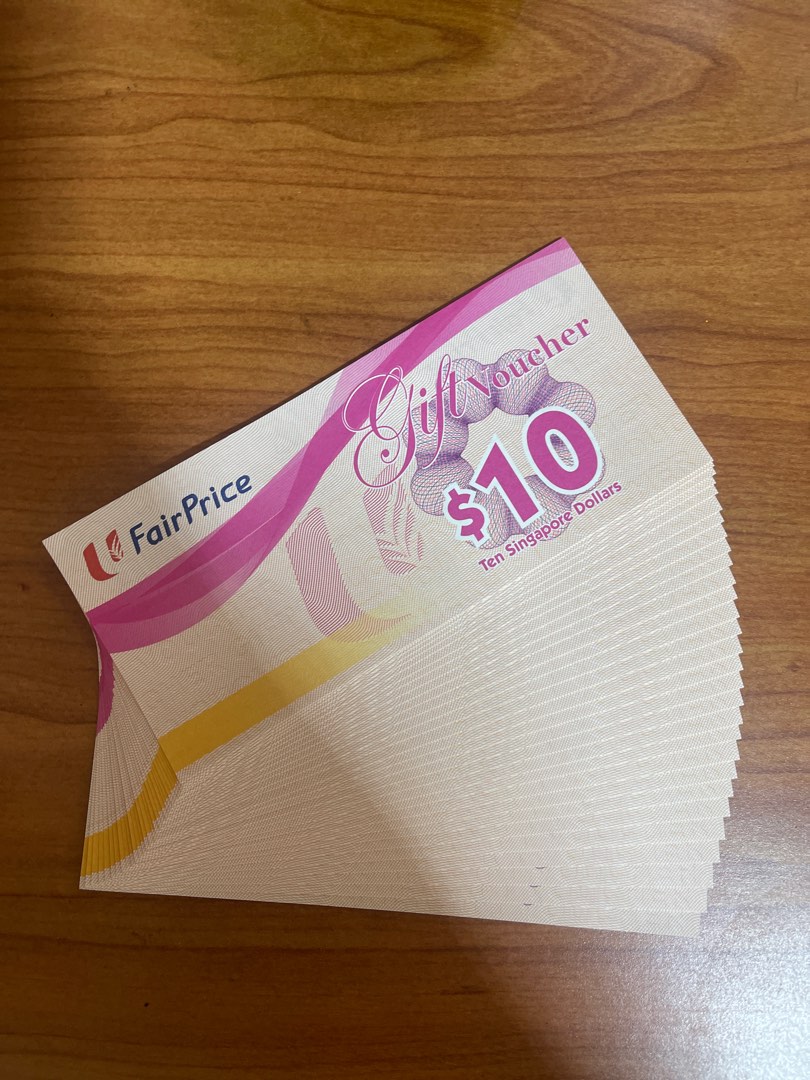 Ntuc Fairprice, Cheers, Unity Pharmacy Voucher, Tickets & Vouchers ...