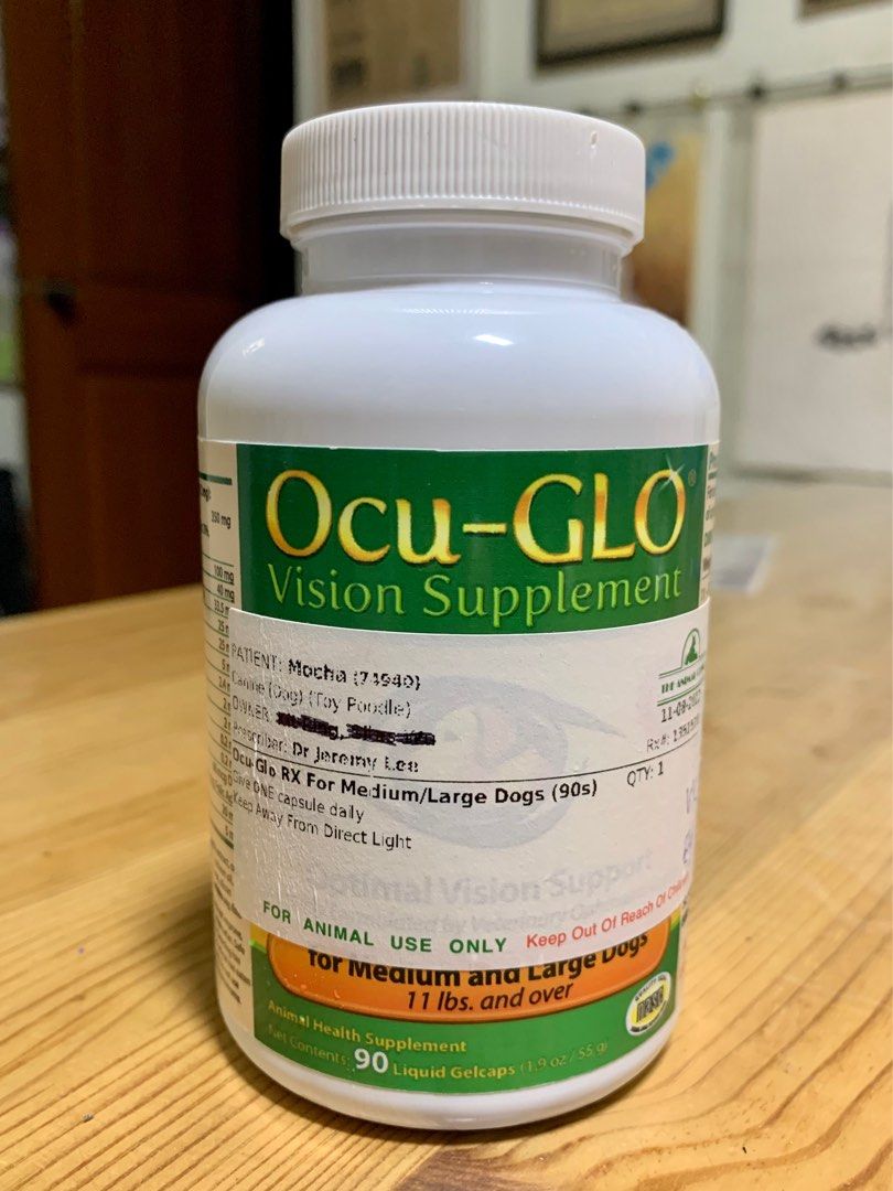 Ocu-GLO vision supplement (for medium and large dogs), Pet Supplies ...