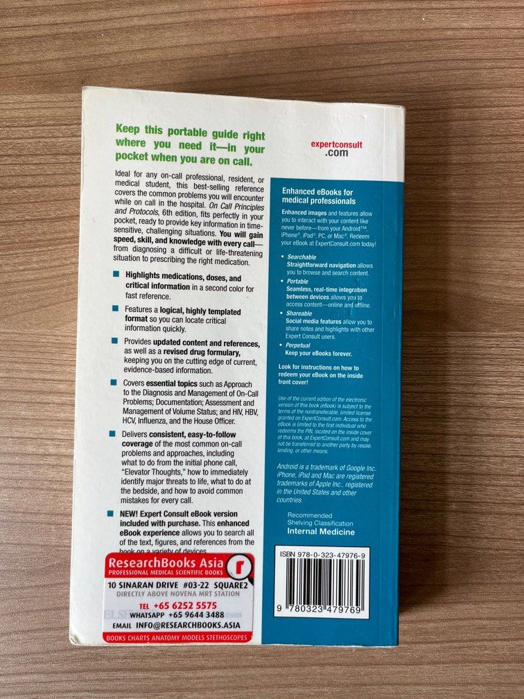 On Call - Principles and Protocols, Hobbies & Toys, Books & Magazines ...