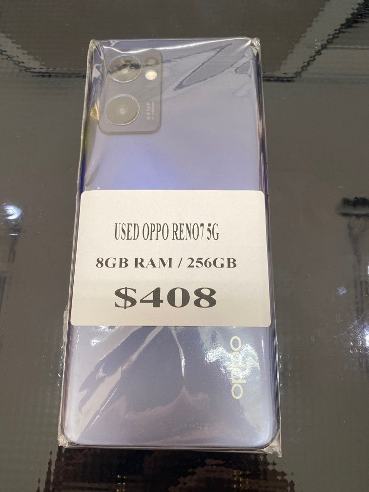 Oppo Reno 7 5G 256GB (Used), Mobile Phones & Gadgets, Mobile Phones ...