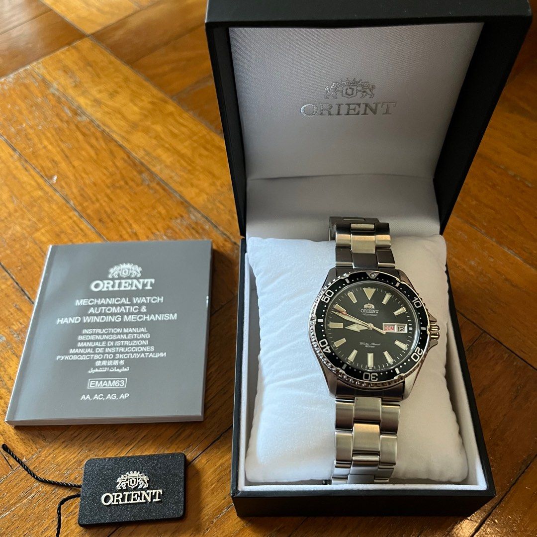 ORIENT KAMASU GREEN DIAL RA-AA0004E19A, Luxury, Watches on Carousell